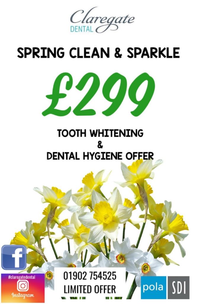 Tooth whitening! Spring clean & sparkle! | Claregate Dental